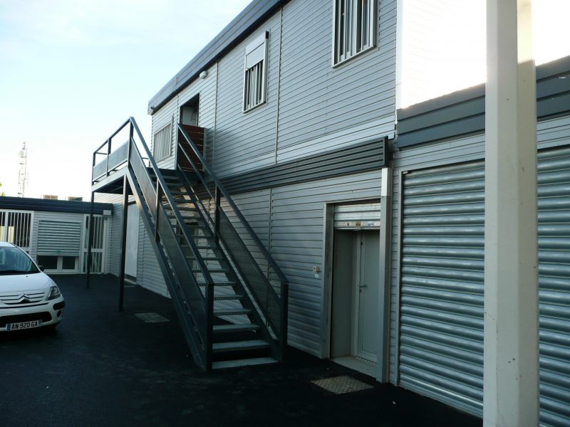 Réfectoire de chantier : cantines modulaires pour base vie